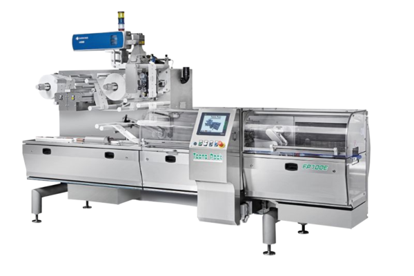 Emballeuse horizontale flowpack SEH 100 - Groupe Emballage Technologies